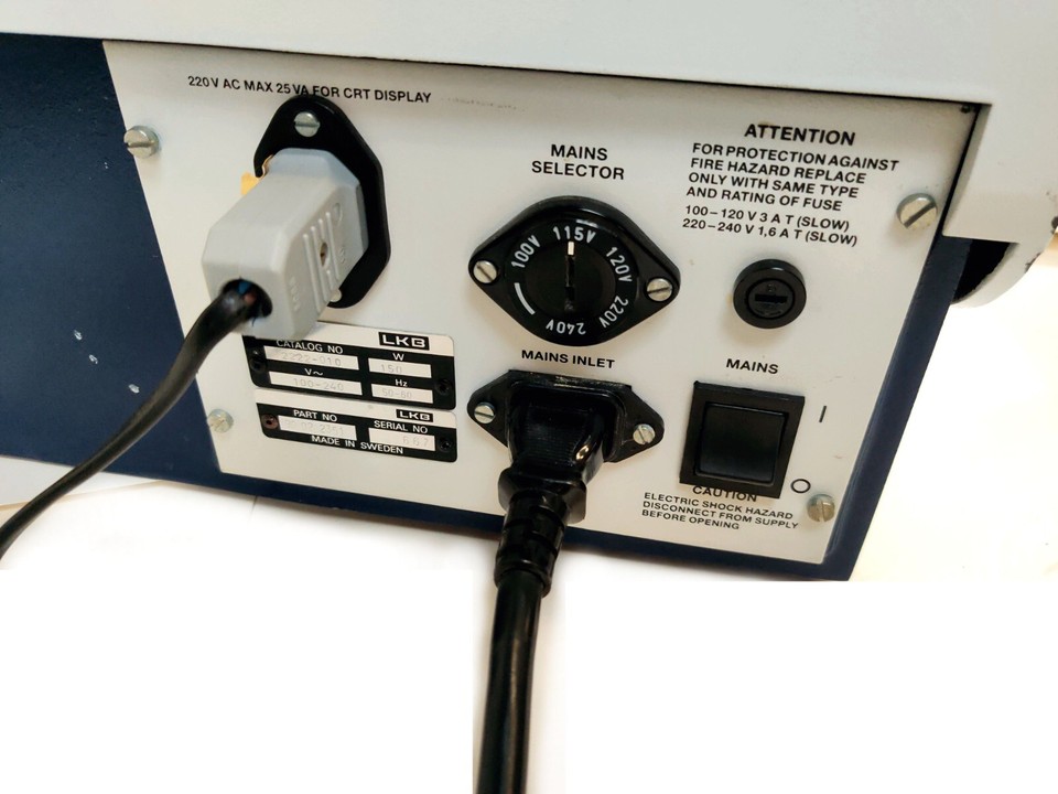 GE Akta Pharmacia LKB 2222-010 UltroScan XL Laser Desintometer w ...