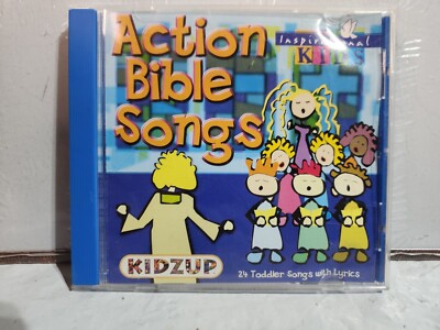 KIDZUP Toddler Action Bible Songs Audio CD - Various Artists 20 Hits ...