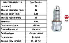 NGK 94224 Spark Plug | Acquisti Online su eBay