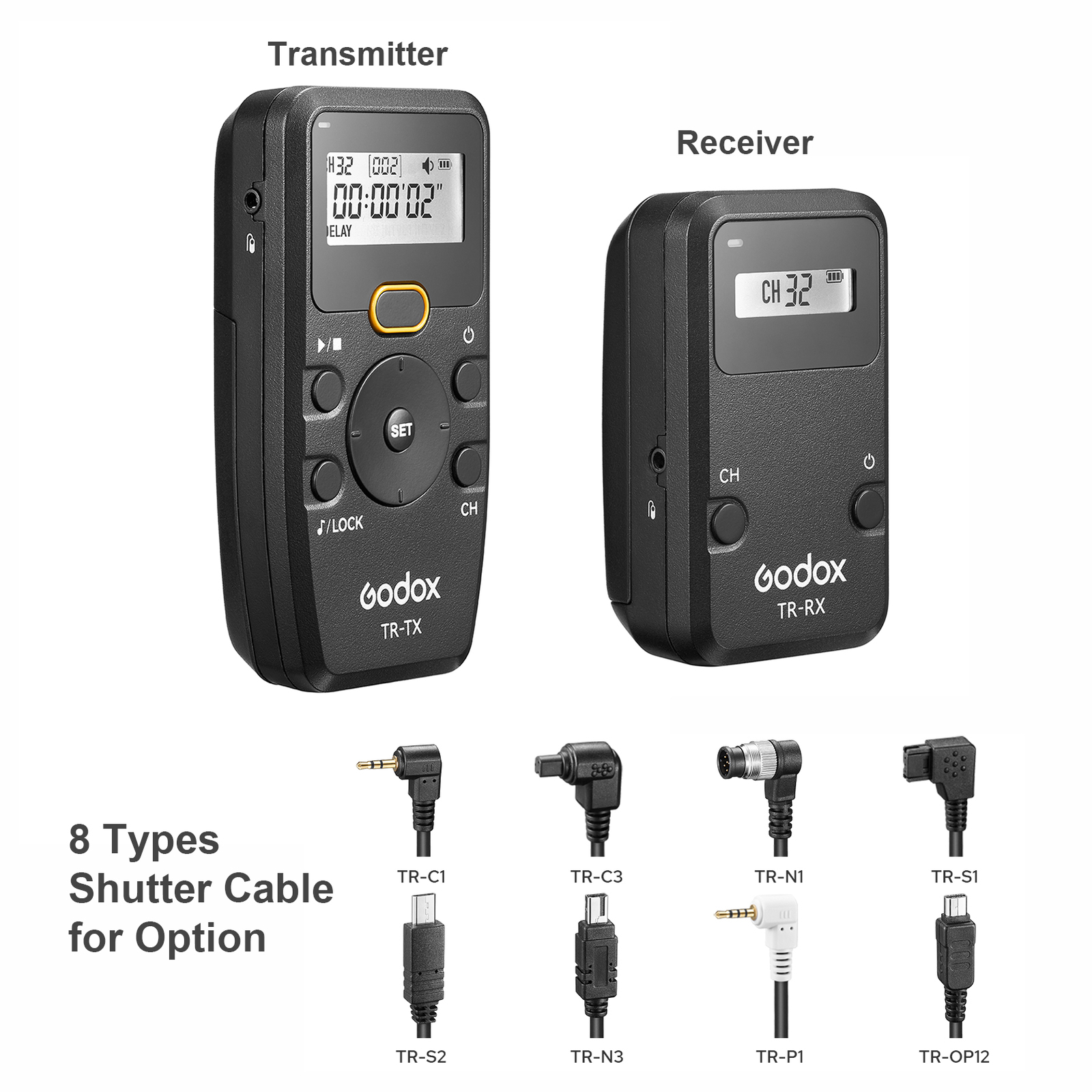 TR Series 2.4G Timer Shutter I4L7 | eBay