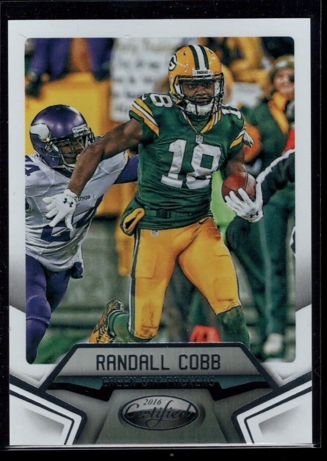 RANDALL COBB PACKERS 308/499 MINT MIRROR SILVER REFRACTOR SP 2016 ...
