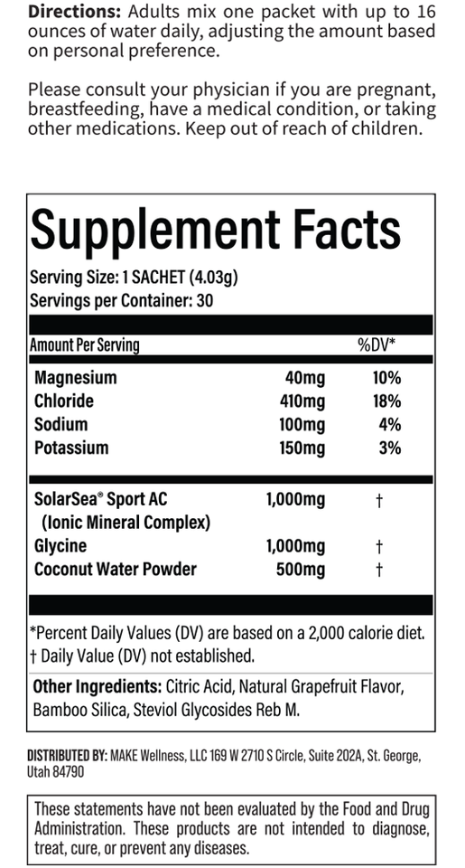 MAKE Wellness HYDRATED Bioactive Precision Peptides™ exp 12/2026 | eBay