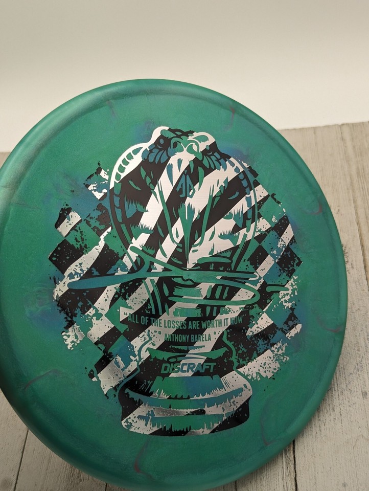 New Discraft AB Anthony Barela Ti Titanium Colorshift Zone Golf Disc ...