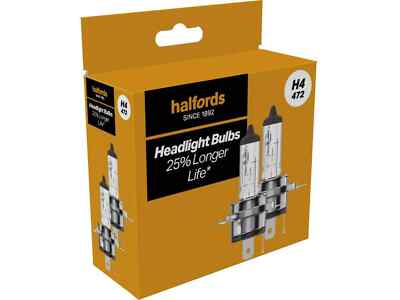 2 X Car Light Bulb - HALFORDS H4 472 - 25% LONGER LIFE. | eBay UK