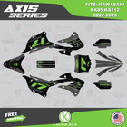 Graphics Kit for KAWASAKI KX85 KX112 2022 2023 AXIS-Green Shift | eBay