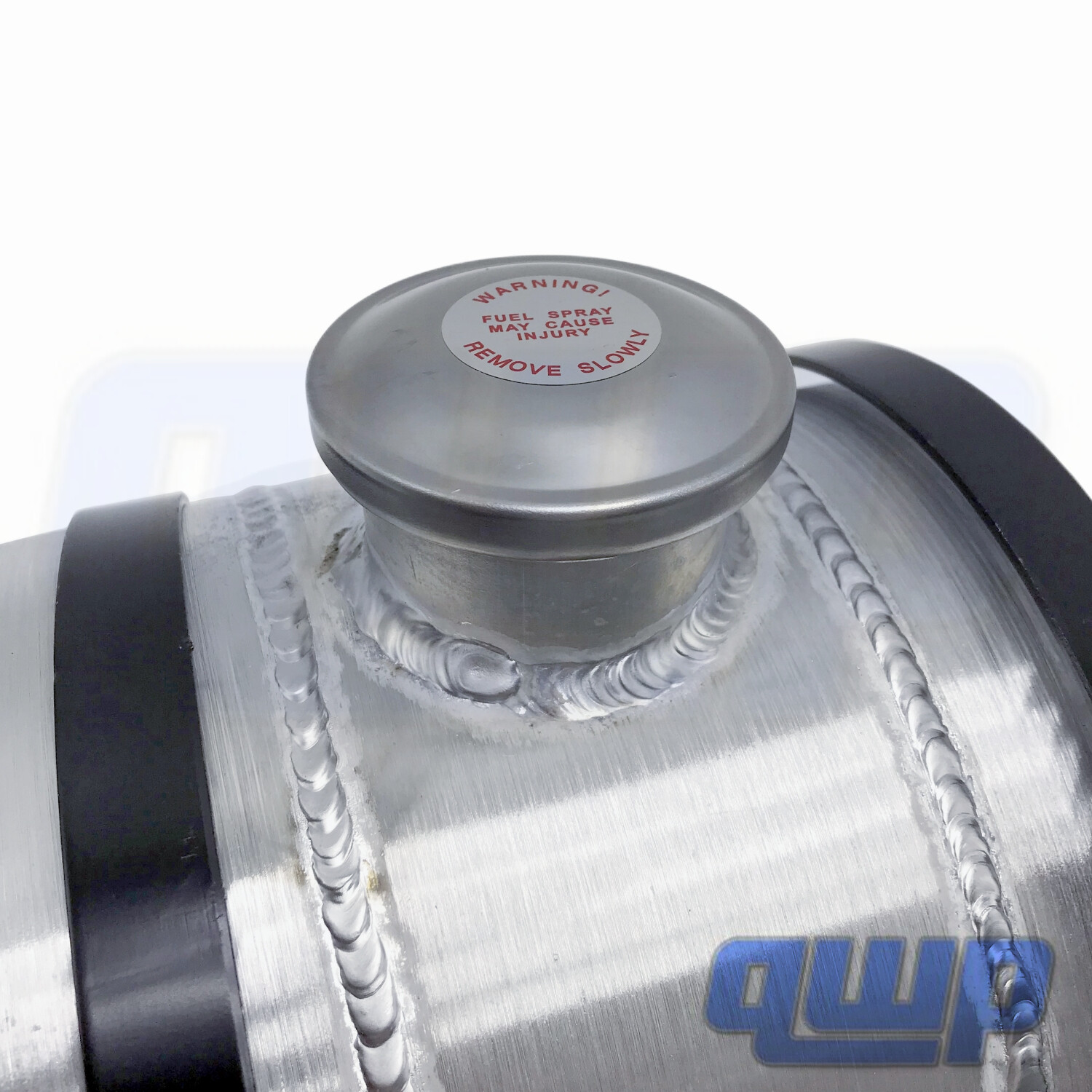 Round Gas Tank Cell 8x10 2 Gallon 1/4'' NPT Spun Aluminum Fuel Tank ...