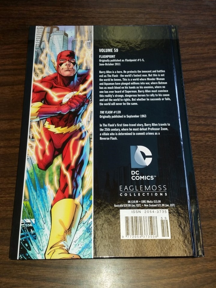 FLASHPOINT #59 DC COMICS GRAPHIC NOVEL COLLECTION EAGLEMOSS HARDBACK