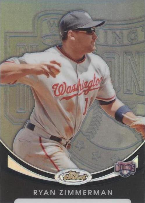 2010 Topps Finest - Ryan Zimmerman #43 Refractor /599 for sale online ...