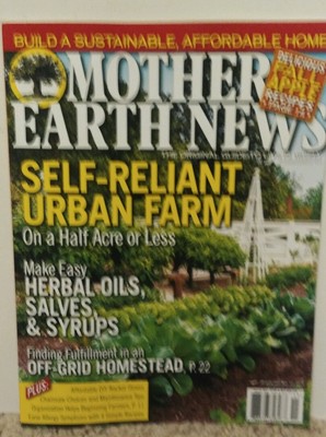 Mother Earth News Oct Nov 2016 Self Reliant Urban Farm FREE SHIPPING | eBay