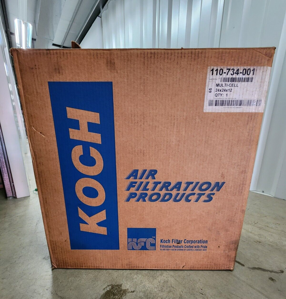 KOCH AIR FILTRATION 110-734-001 MULTI-CELL 24x24x12 | eBay