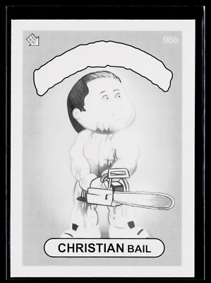 SSFC Lunch Box Leftovers GPK Parody 96b BLACK & WHITE ERROR #d 19/20 ...