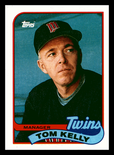1989 Topps Tom Kelly Manager #14 NM-MINT Minnesota Twins | eBay