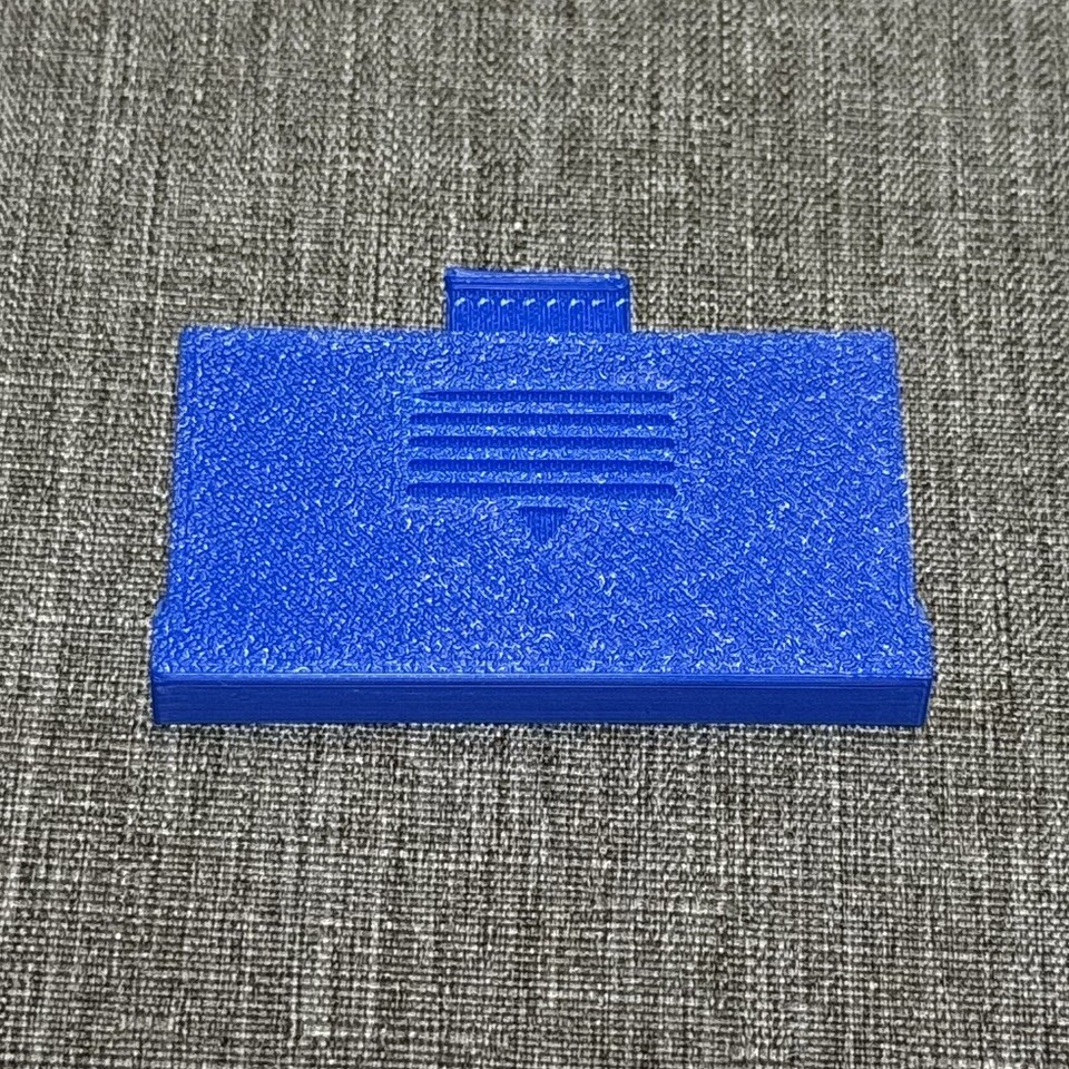 Coleco Head To Head Handheld Game Blue Battery Cover ONLY | eBay