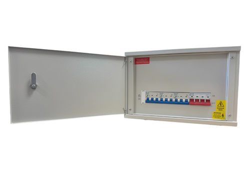 3 Phase Metal Distribution Board Consumer Unit Workshop, Industrial ...