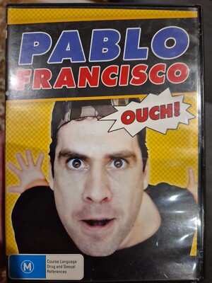 PABLO FRANCISCO OUCH! DVD AUSTRALIAN COMEDIAN STAND UP LIVE COMEDY SIGNED | eBay Australia