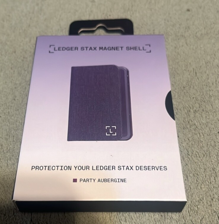 ***New Ledger Stax Crypto Hardware Wallet w/Folio Curved E Ink Touch ...