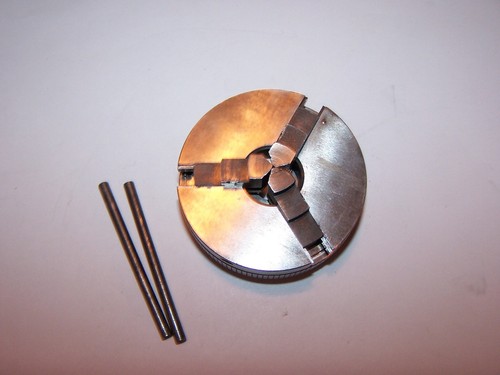 Unimat & Sherline DB/SL lathe, 3 Jaw Chuck, #1031, 2.5" face, 12Mx1 ...