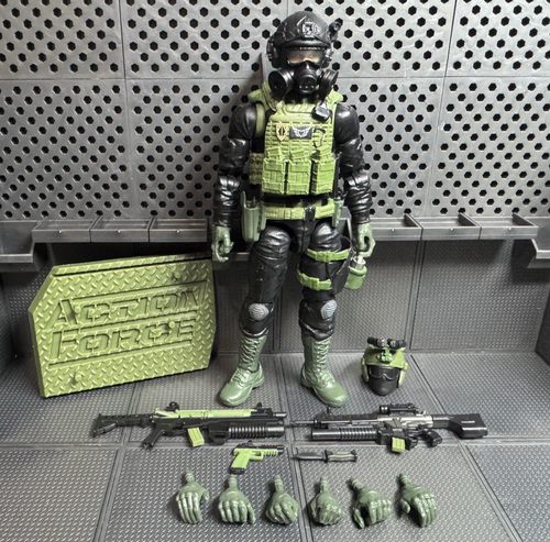Action Force Valaverse Custom Night Ops trooper Loose | eBay