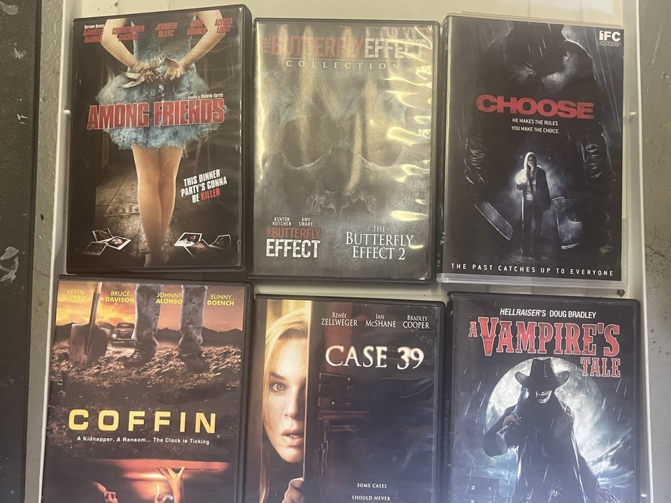 Lot Of 16 Horror DVDs - Bundle - Scary Thriller Slasher Movies | eBay