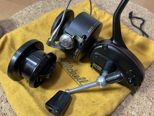 Rare Old Mitchell 300 Spinning Reel Spool With Bag, Engine Good | eBay