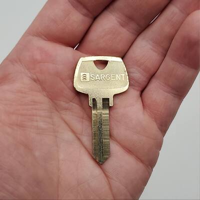 10x Sargent 265 U Key Blanks U Keyway Nickel Silver 5 Pin NOS | eBay