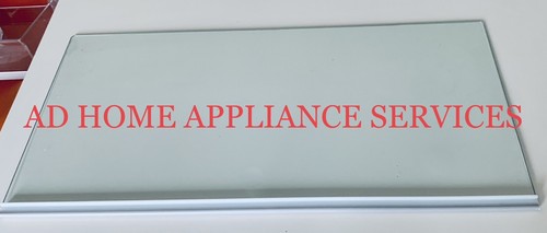 HAIER fridge GLASS SHELF ON TOP BOTTOM BIN / HRF450BS2/ 60.5W x 30H (cm ...