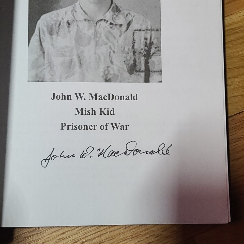 A Normal LIfe: Mish Kid Prisoner of War Paperback Signed By John W ...
