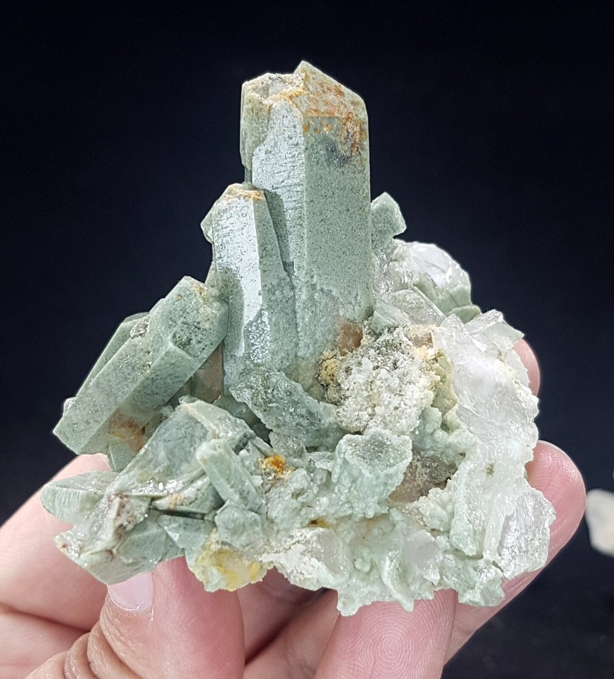 Natural Stunning Lot of Chlorite Quartz Crystals Specimens 14Pcs 1.4kg ...