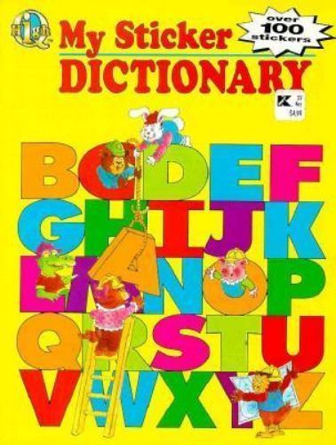 My Sticker Dictionary by Cass Hollander (1992, Trade Paperback) for ...