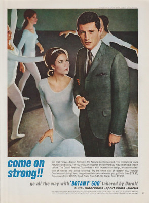 1966 Botany 500 Suits Clothing - Dance School Leotard Girls - Print Ad ...