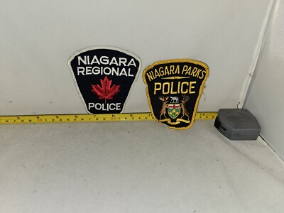 2-Collectible Police Patches (Niagara Regional & Parks Police). | eBay