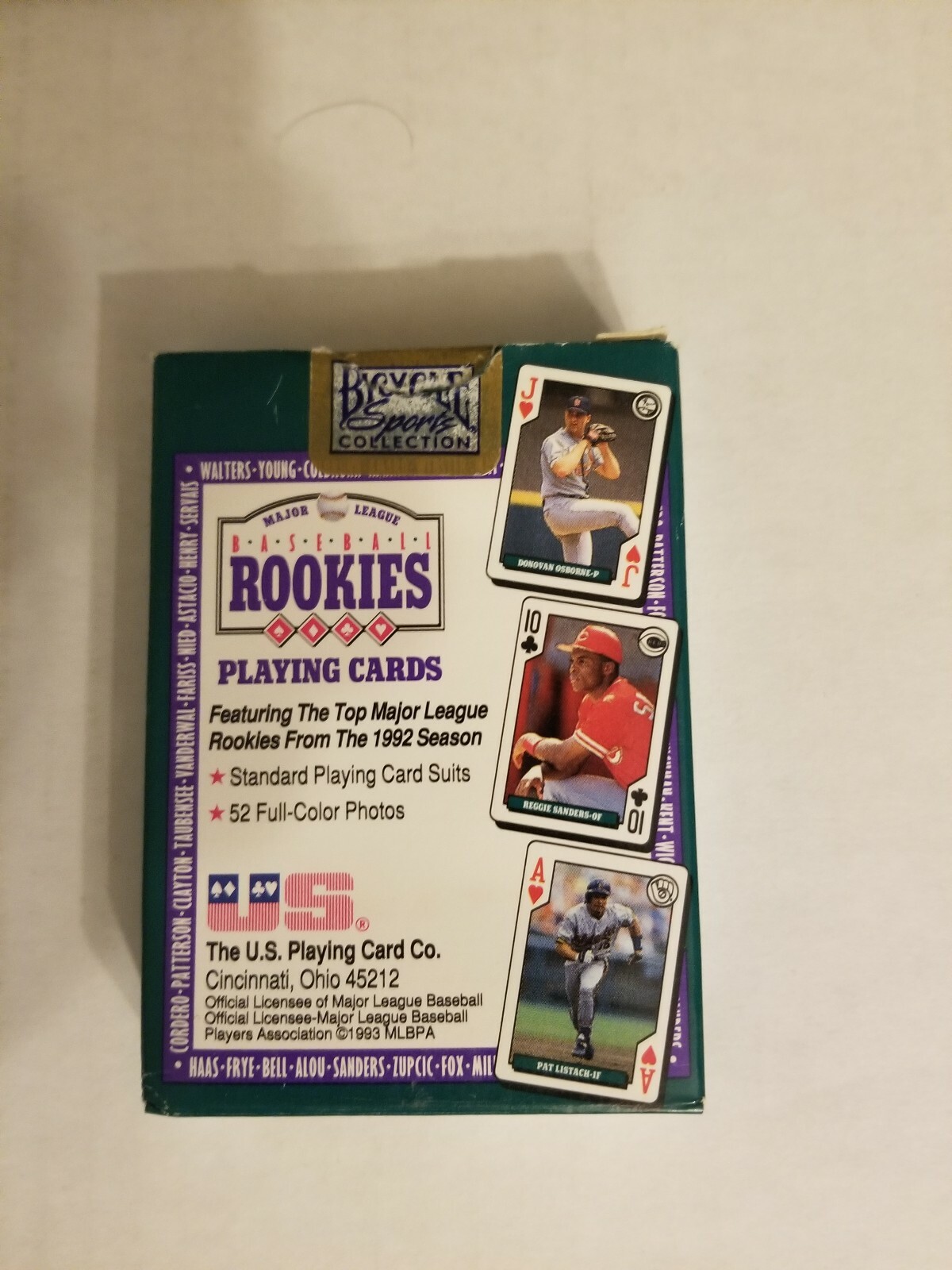 1992 MAJOR LEAGUE BASEBALL ROOKIES PLAYING CARDS | eBay
