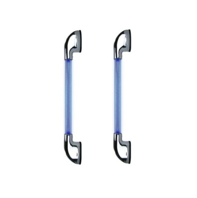 Caravan, Motorhome, Boat 12V LED Grab Rail Handle Blue LED Illumination ...