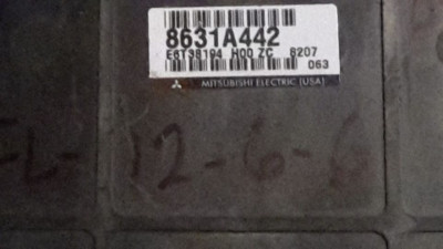 2008 Mitsubishi Endeavor ecm ecu computer 8631A442 | eBay