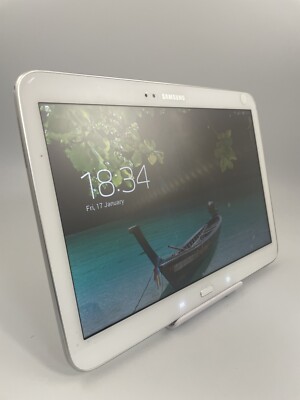 Samsung Galaxy Tab 3 10.1 GT-P5220 White Unlocked 4G 16GB 3MP Android ...