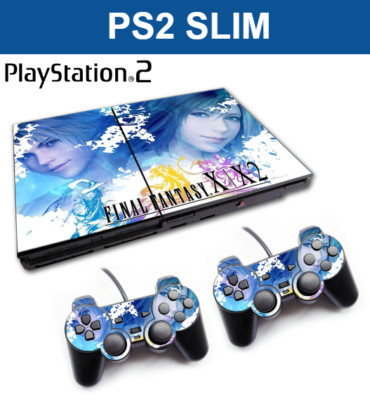 Sticker Skin For PS2 SLIM Console Wrap Vinyl + Controller | eBay