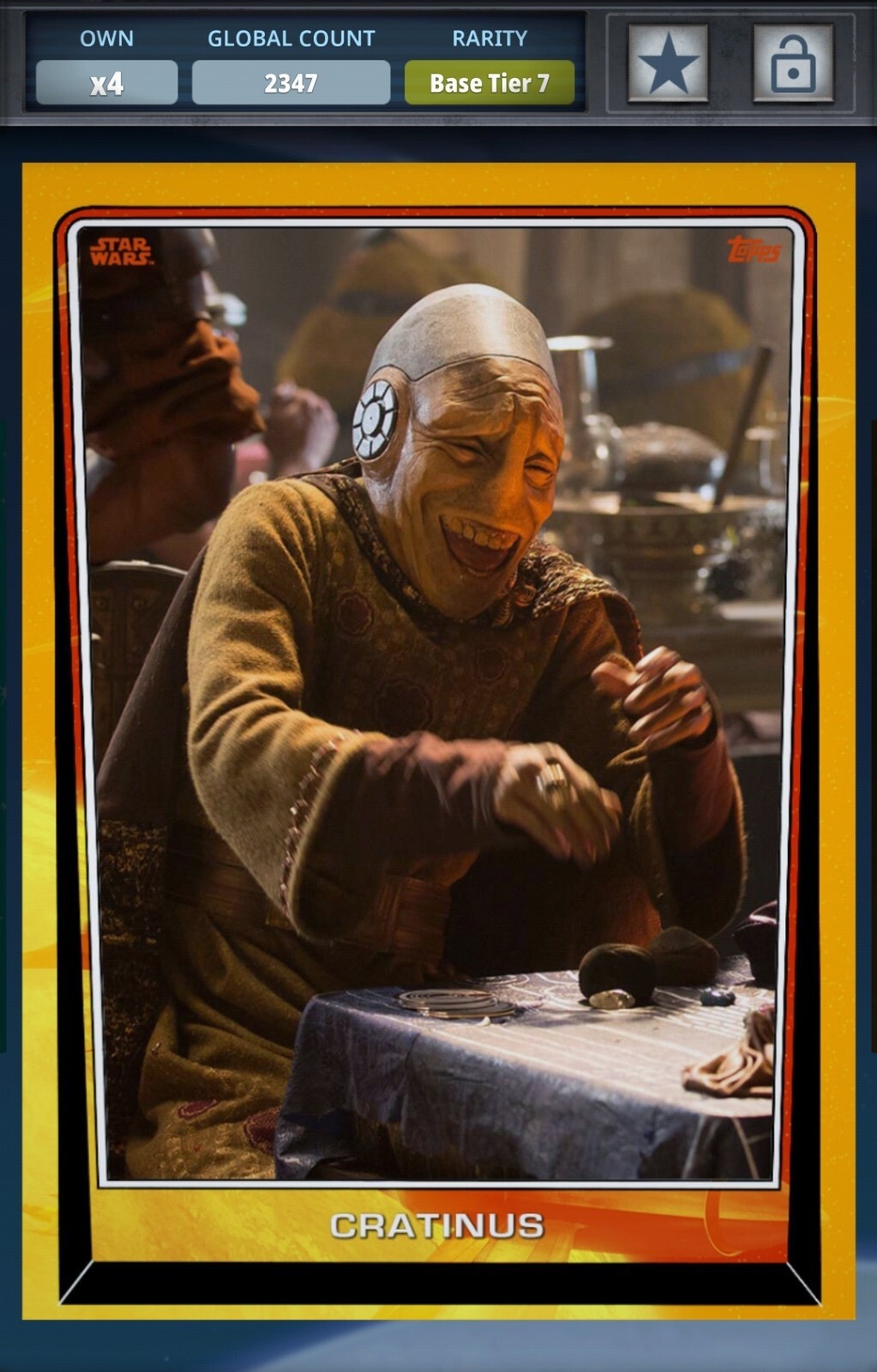 Star Wars Card Trader DIGITAL Naboo Variant Tier 7 CRATINUS | eBay