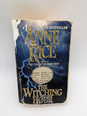 Anne Rice The Witching Hour Mayfair Witches Book 1 Paperback Horror ...