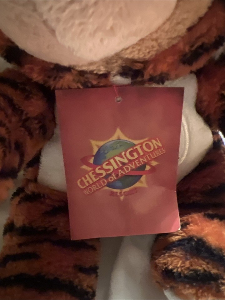 Chessington World Of adventures Tiger Rock Teddy Plush Bear | eBay UK