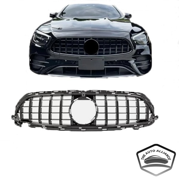 GT Style Chrome Front Grill For Mercedes E-CLASS W213 2020-2023 E220 ...