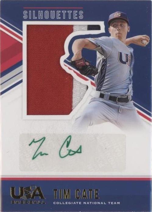 2018 Panini USA Baseball Stars & Stripes - USA Silhouettes Signatures ...