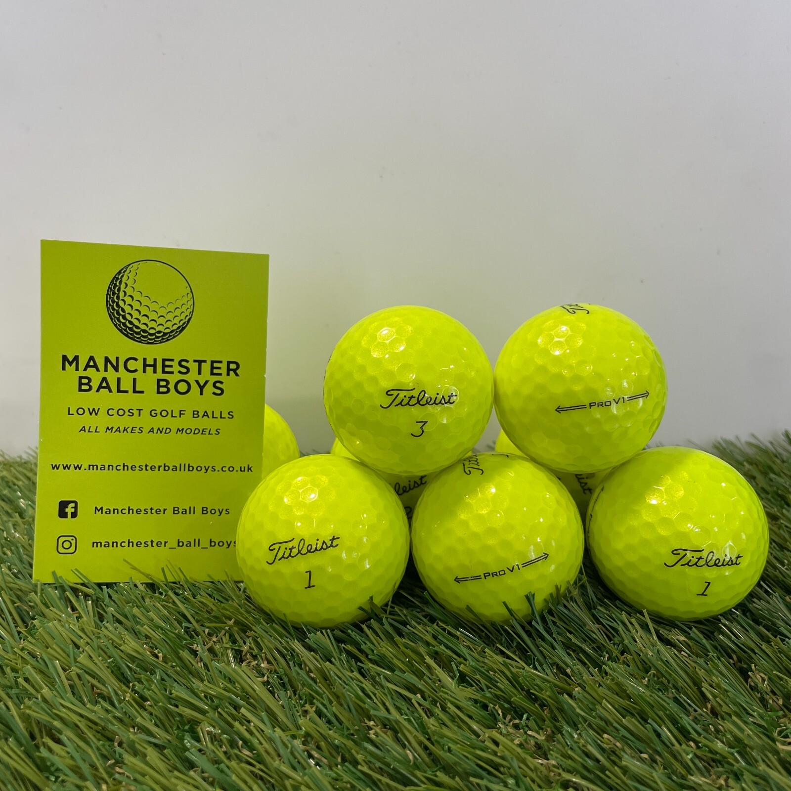 12 Titleist Pro V1 Yellow Golf Balls 1 Dozen Pearl / A Grade | eBay