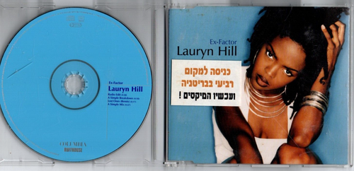 LAURYN HILL EX FACTOR ISRAEL ISRAELI PROMO CD SINGEL | eBay
