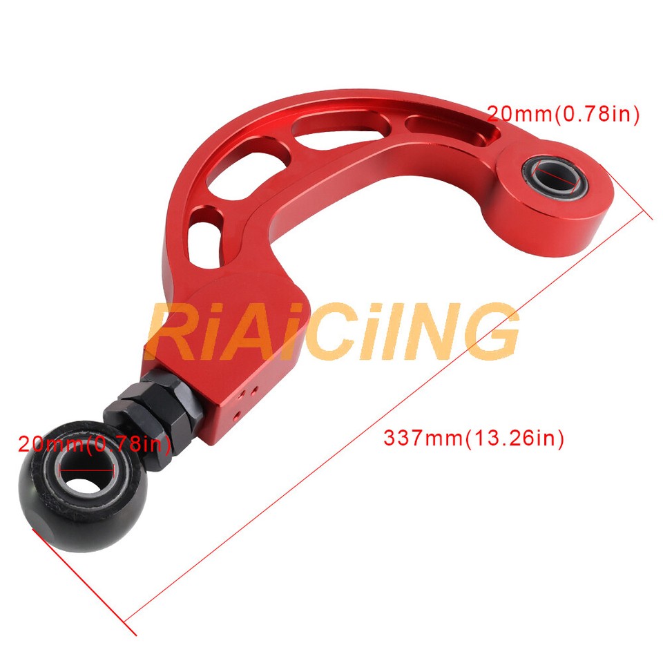Rear Camber Arm Kit Adjustable Red For Volkswagen GTI MK5/MK6/MK7 2006 ...