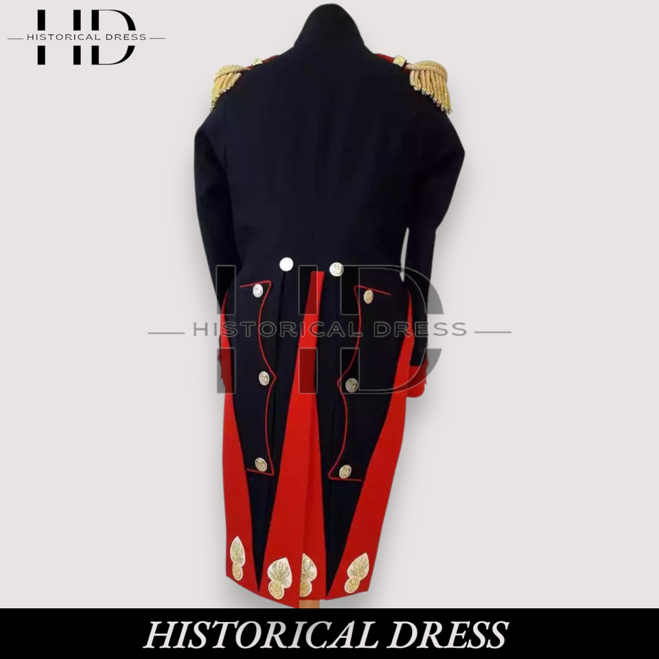 French Napoleonic Colonel Uniform Foot Grenadier Jacket Reenactment ...