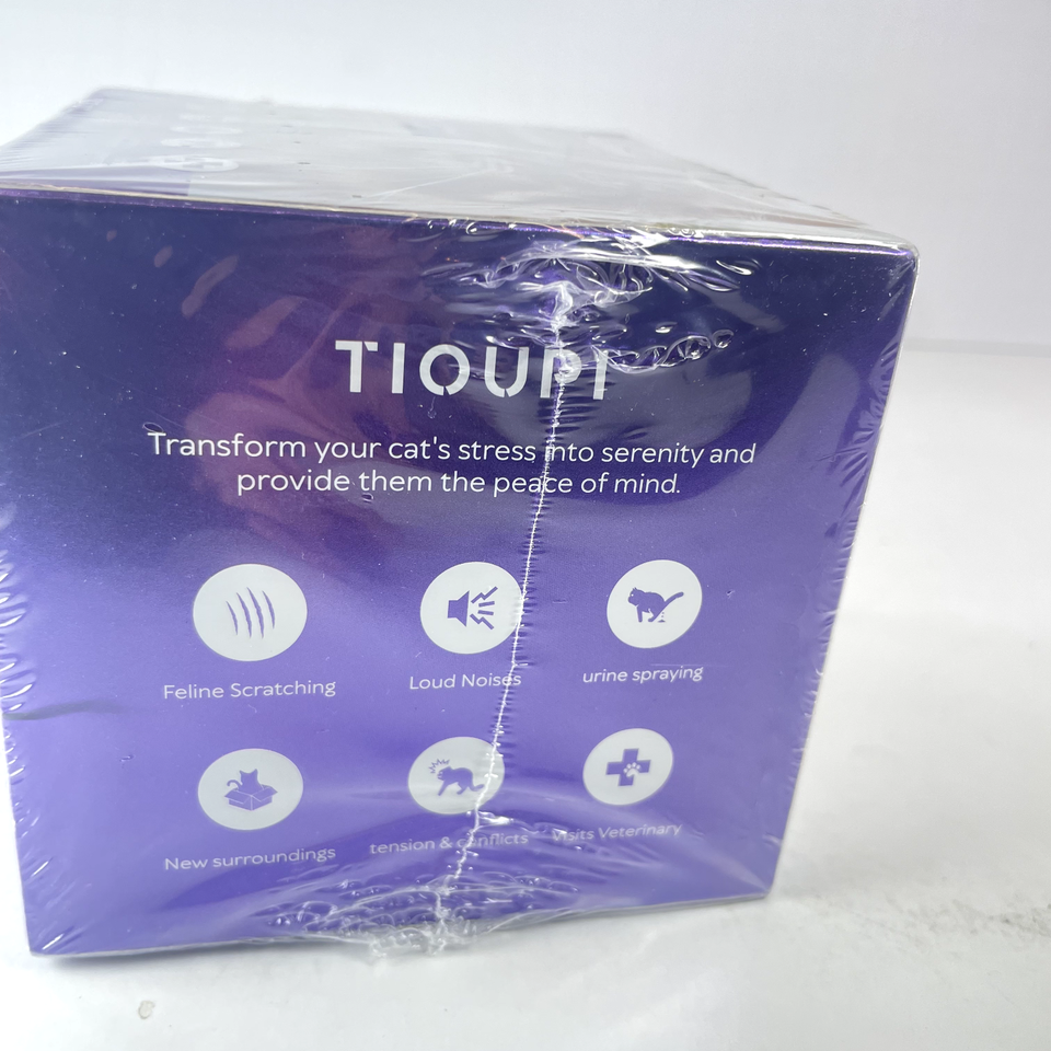 TIOUPI Cat Calming Pheromone Plug-In Diffuser for Cat Anxiety Stress ...