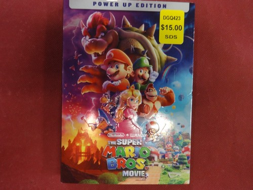 The Super Mario Bros. Movie Power Up Edition DVD BRAND NEW WITH ...