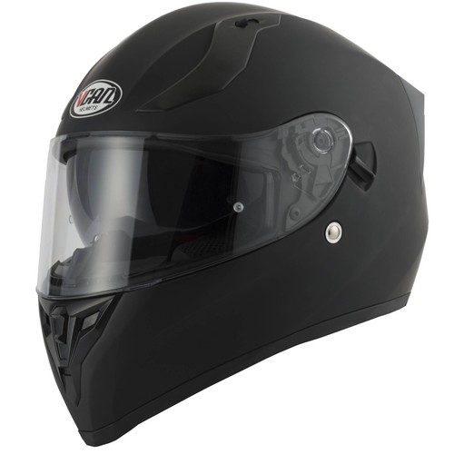 VCAN H128 MOTORCYCLE MOTORBIKE CRASH HELMET ECE22.06 DUAL VISOR MATT ...