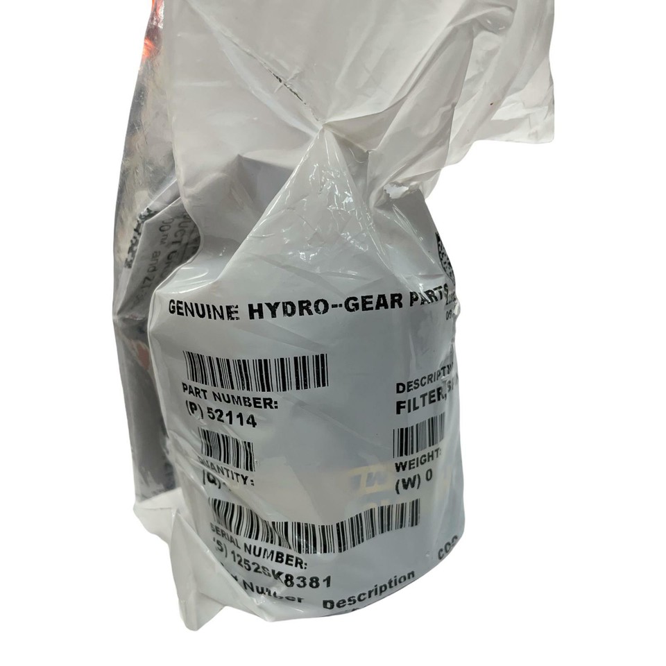 Genuine OEM Hydro-Gear 2 Pack FILTER SPIN-ON Part# 52114 | eBay