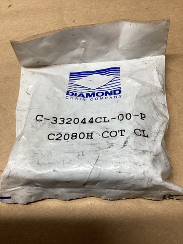 DIAMOND CHAIN COMPANY C-332044CL-00-P / C2080H COT CL #113L82 | eBay
